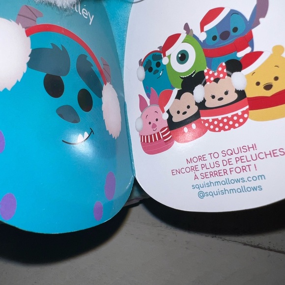 Squishmallows | Toys | Disney Pixar Monsters Inc Christmas Sully ...
